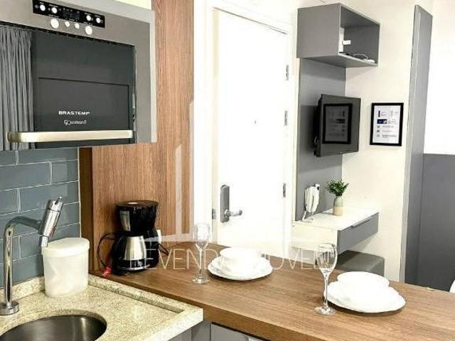 Apartamento à venda no Condomínio Setin Downtown Sao Luis em São Paulo Centro com 1 quarto, 1 banh