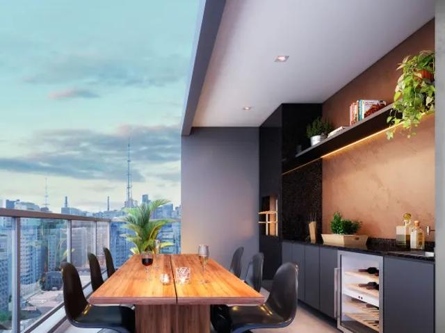 Apartamento à venda no condomínio Park Side no Jardim Paulista em São Paulo SP