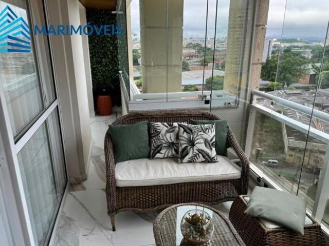 Apartamento à Venda no Condomínio París em Santo André Centro 3 Suítes, 2 Vagas e Lazer Completo