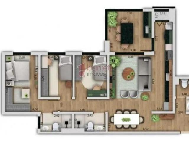 APARTAMENTO À VENDA NO CONDOMÍNIO RESORT PRIME NO BAIRRO ENGORDADOURO EM JUNDIAÍ/SP