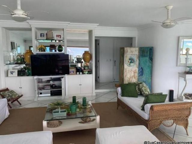 Apartamento à Venda no Condomínio Tortugas | 4 Suítes e Vista Mar – Guarujá