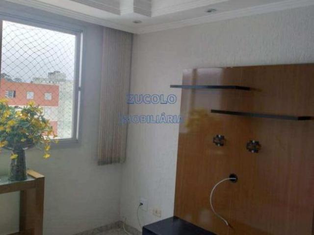 Apartamento à venda, no Condomínio Tiradentes, em São Bernardo do Campo, Santa Terezinha, com 2 qua