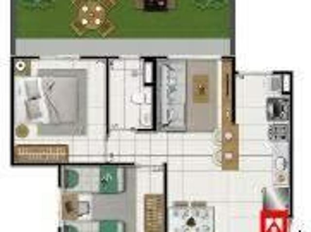 Apartamento à venda no Conquista Nature em Santa Bárbara d&apos Oeste
