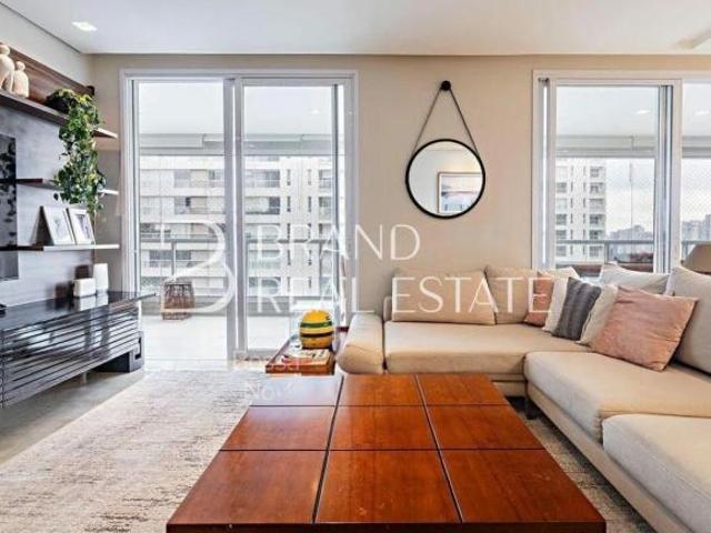 Apartamento á venda no Du Champ Campo Belo, 234m², andar alto, 3 suítes, 4 vagas, quadra de tênis