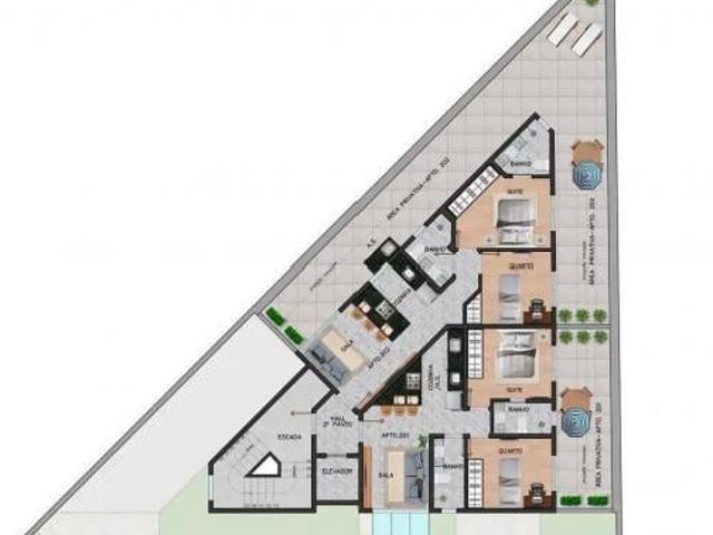 Apartamento à venda no ED. CLAUDIO MANOEL, com 1 quarto e 60m²