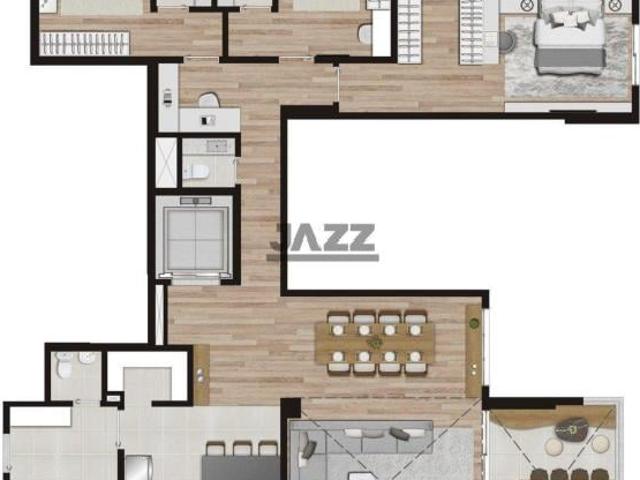 Apartamento à venda no Edge Cambuí 137m², 3 suítes, 2 vagas e depósito privativo