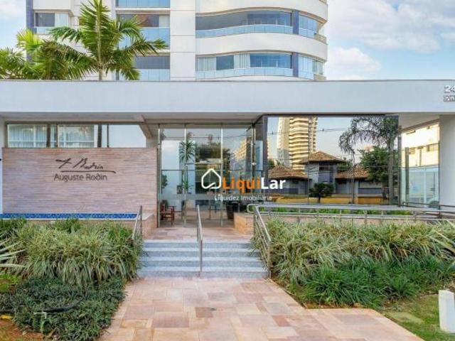 Apartamento à Venda no Edifício August Rodin com 221,14 m², 3 Suítes, Escritório e 3 Vagas em Frente