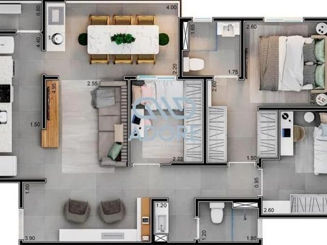 Apartamento á venda no Edifício Icaraí Parque Clube Salto/SP