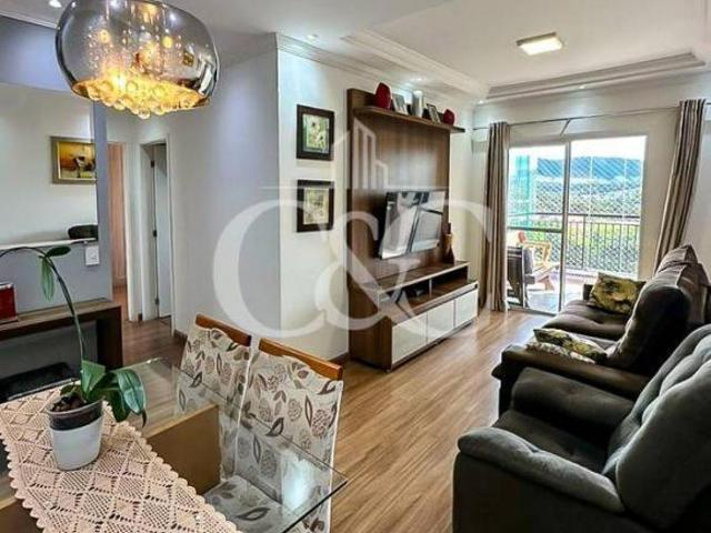 Apartamento à venda no Flex Jundiaí, 66m², varanda fechada e vista Serra do Japi