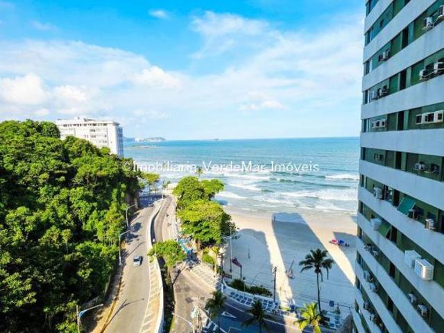 Apartamento à venda no Guarujá, frente mar, com vista para praia das Astúrias