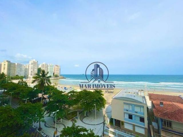 Apartamento à venda no Guarujá, na praia das Pitangueiras, Frente ao mar, 210 metros de área útil, 0