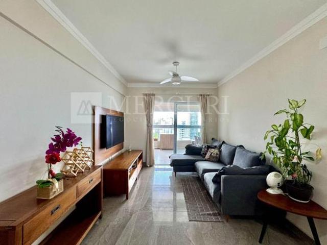 Apartamento à venda no Guarujá, Praia das Astúrias, 3 Quartos, Sendo 1 Suíte e Varanda Gourmet Mer