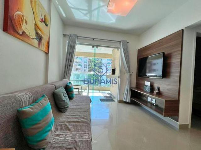 Apartamento à venda no Guarujá Prédio com lazer e varanda gourmet