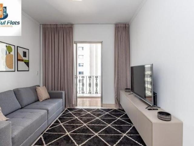 Apartamento à Venda No itaim Bibi Com 2 Dormitórios Sendo 1 Suíte e 1 Vaga Mobiliado