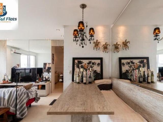 Apartamento à Venda No Ibirapuera Com 1 Suíte e 2 Vagas Andar Alto