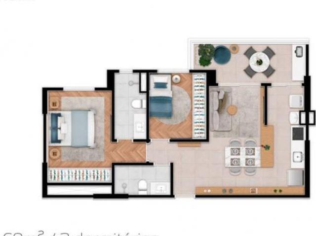 Apartamento à venda no Jardim Aquárius
