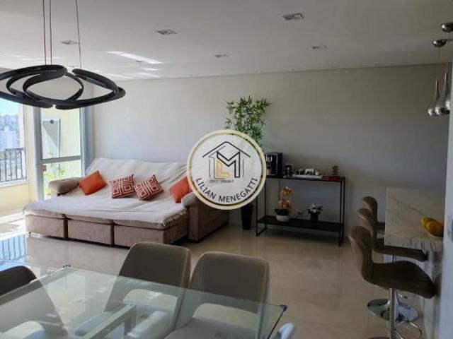 Apartamento a Venda no Jardim Bonfiglioli, Jundiai, 113m², 3 Dormitorios, Suite com Closet e Varanda