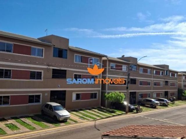Apartamento dois quartos, com planejados, laudo do banco Condomínio Monte Sião, Valparaíso de Goi