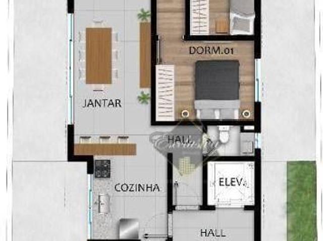 Apartamento à Venda no Jardim Country Club Zona Oeste de Poços de Caldas/MG