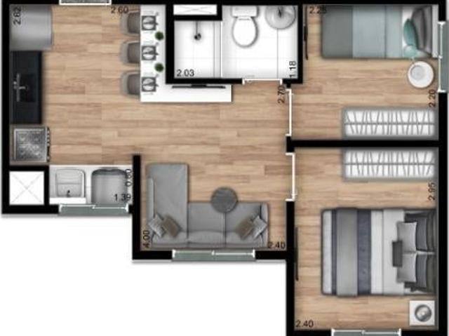 Apartamento à venda no Jardim da Pedreira