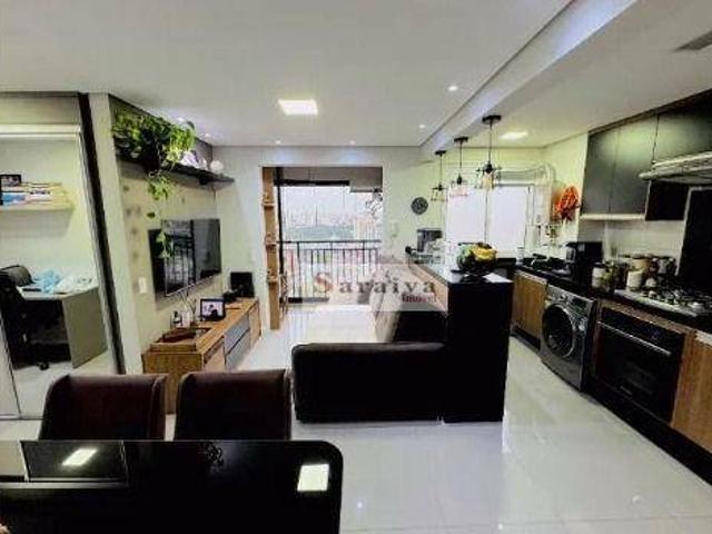 Apartamento a venda no Jardim Olavo Bilac São Bernardo do Campo 1 Dorms