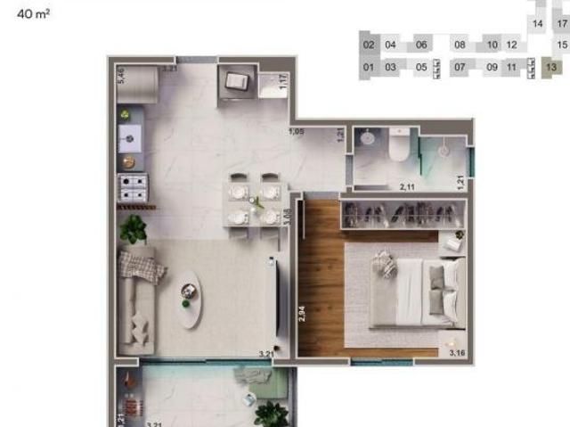 Apartamento à venda no Jardim Oriente