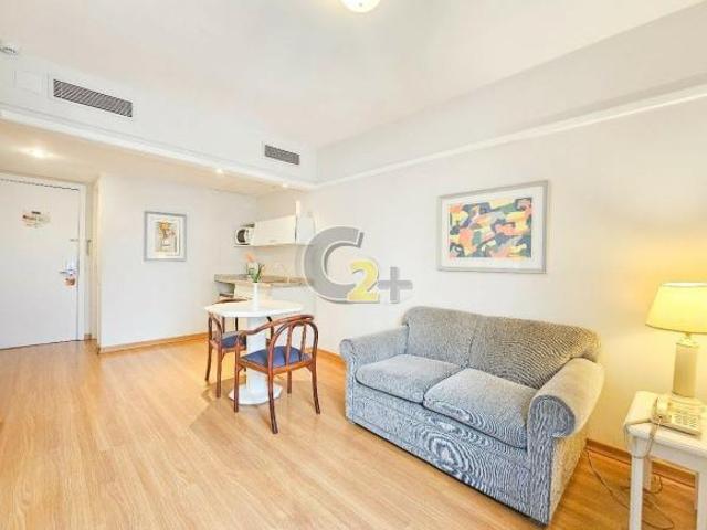 Apartamento à venda no Jardim Paulista com 1 quarto e 1 vaga