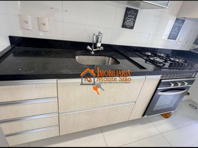 Apartamento a venda no Jardim São Domingos Guarulhos 3 Dorms