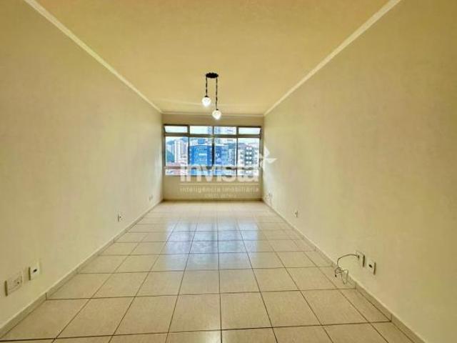 Apartamento à venda no José Menino, Santos/SP | 2 quartos, frente, 1 vaga
