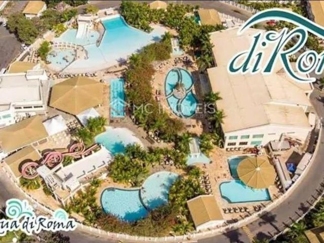 Apartamento à Venda no Lacqua diRoma I – Caldas Novas/GO | 1 Quarto | Lazer Completo