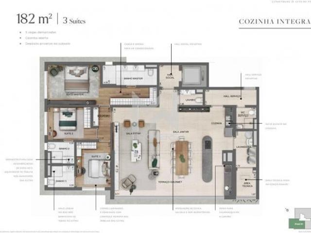 Apartamento à venda no Lindenberg Alto de Pinheiros em São Paulo/SP