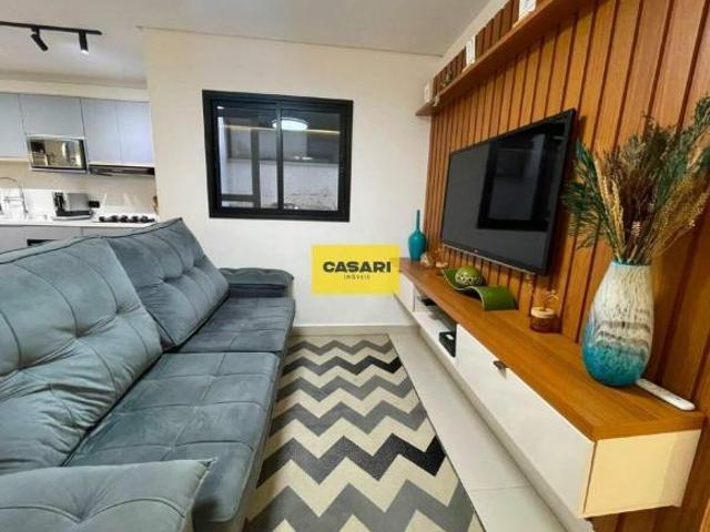 Apartamento à venda no Paraíso em Santo André com 3 dormitórios, 85 m² e mobiliado