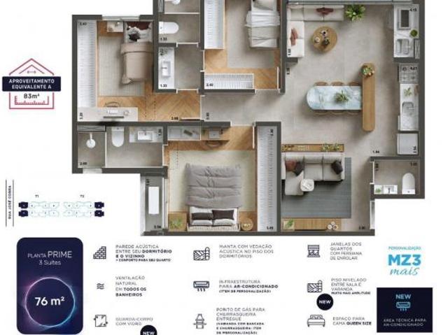 Apartamento à venda no Parque Industrial