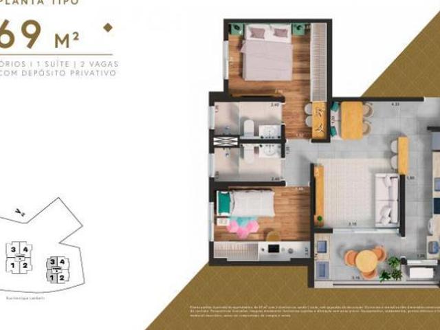 Apartamento a venda no portal da colina em sorocaba