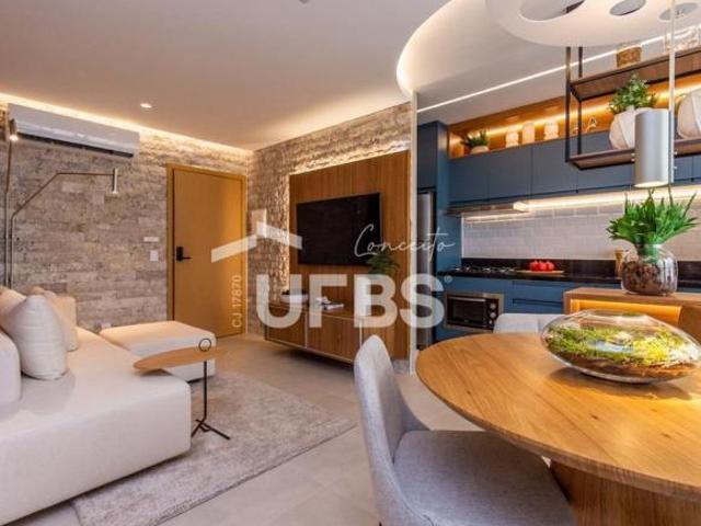 Apartamento à venda no Residencial Atoll, Mobilido, Decorado, Setor Marista, 2 suítes, 1 vaga de gar