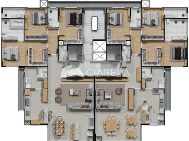 Apartamento à venda no RESIDENCIAL ALTO DAS PEDRAS, JARDIM LA SALLE, TOLEDO PR