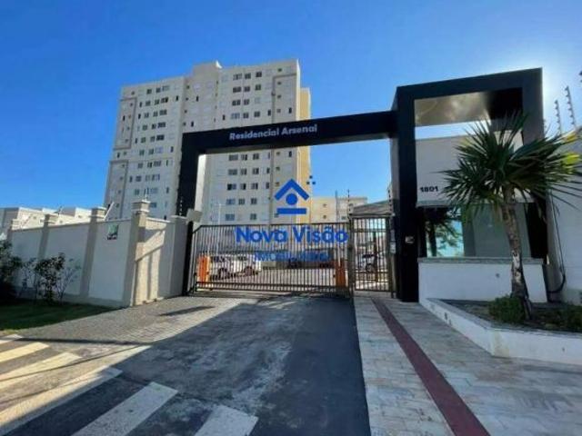 Apartamento à venda no Residencial Arsenal Manoel Mendes Uberaba/MG
