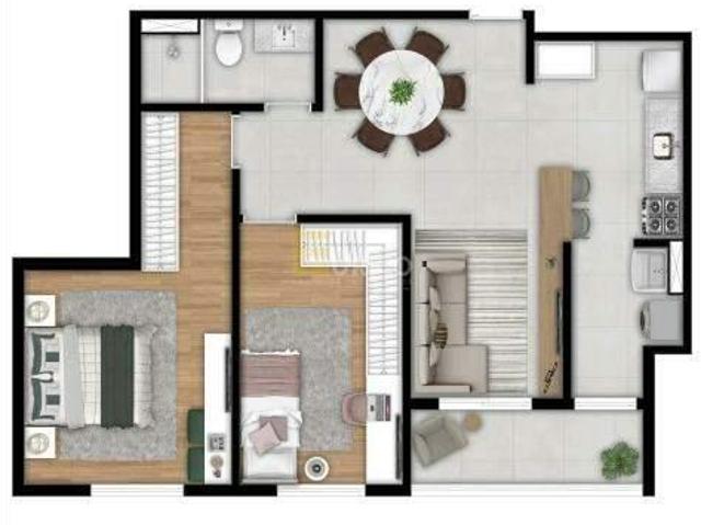 Apartamento à venda no Residencial Baluarte em Vinhedo/SP