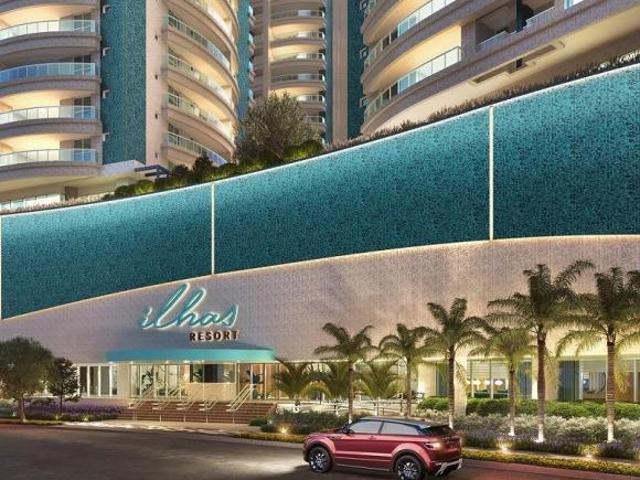 Apartamento à venda no Residencial Ilhas Resort na Ponta da Praia em Santos!