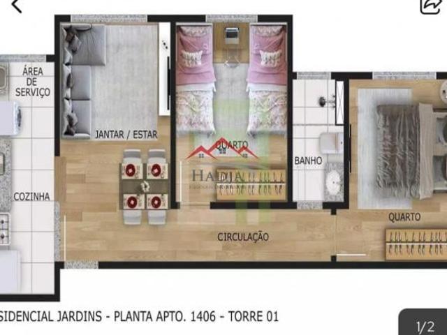 Apartamento A Venda No Residencial Jardins Engordadouro Jundiaí SP