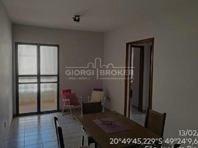 Apartamento à venda no Residencial Reinaldo Bordin São José do Rio Preto SP: 2 quartos, 1 suíte, 1