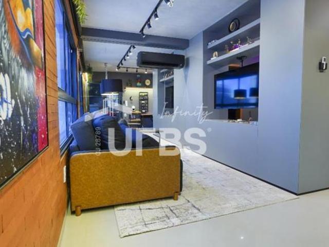 Apartamento à venda no Ritmo Bueno – 52m², 1 quarto, mobiliado e decorado