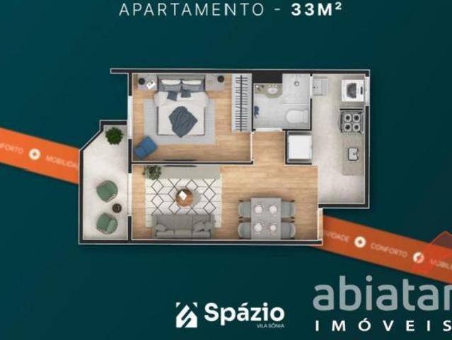 Apartamento à venda no Spazio Vila Sônia São Paulo/SP 36m² 1 dormitório