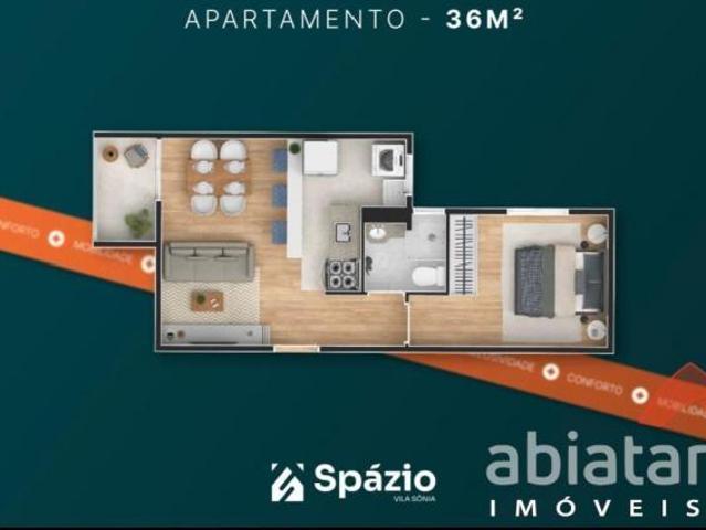 Apartamento à venda no Spazio Vila Sônia São Paulo/SP 36m² 1 dormitório