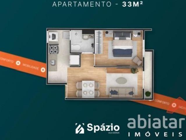 Apartamento à venda no Spazio Vila Sônia São Paulo/SP 37m² 1 dormitório