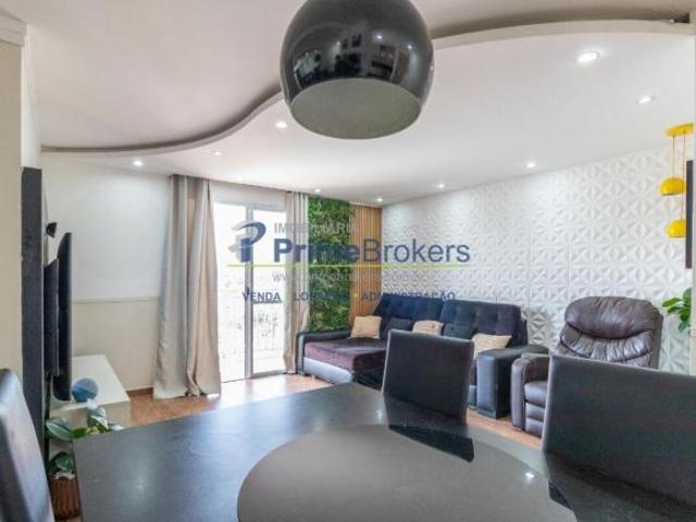 Apartamento à Venda no Taboão ? Diadema | 72m², 3 Dormitórios 1 Suíte, 2 Vagas, Lazer Completo