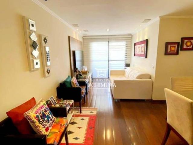 Apartamento à Venda no Tatuapé. 3 dormitórios, 2 Vagas de Garagem. 92m², ao lado do Metrô Carrão S