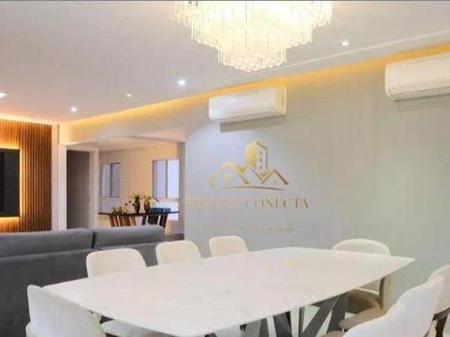 Apartamento á venda no Tatuapé com 4 suítes, 4 vagas + lazer completo
