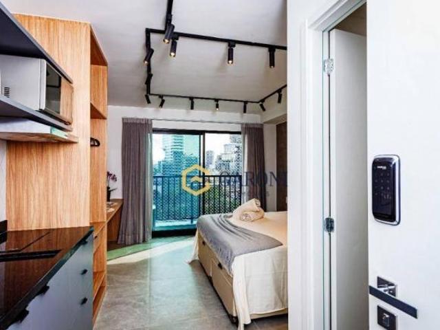 Apartamento à venda no To Liv Pinheiros – 15º andar | Mobiliado | 25 m²