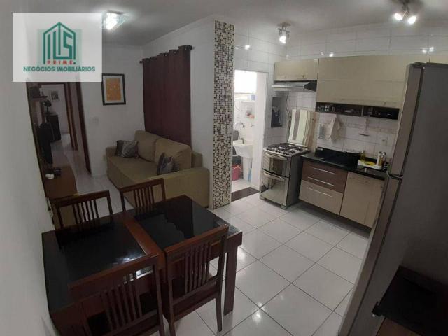 Apartamento a venda no Vila Camilópolis Santo André 2 Dorms